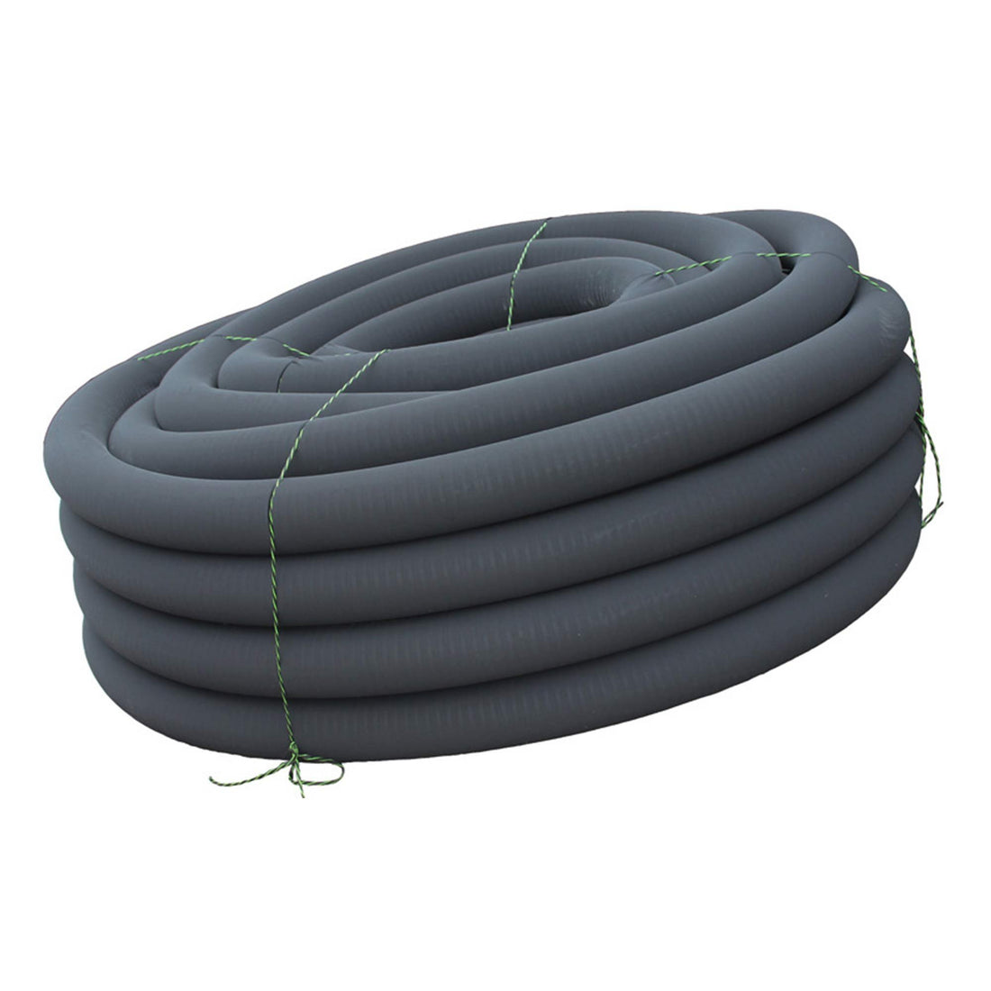 ADS 4 in. Perforated Corrugated Pipe with Sock (100 Foot Bundles ...