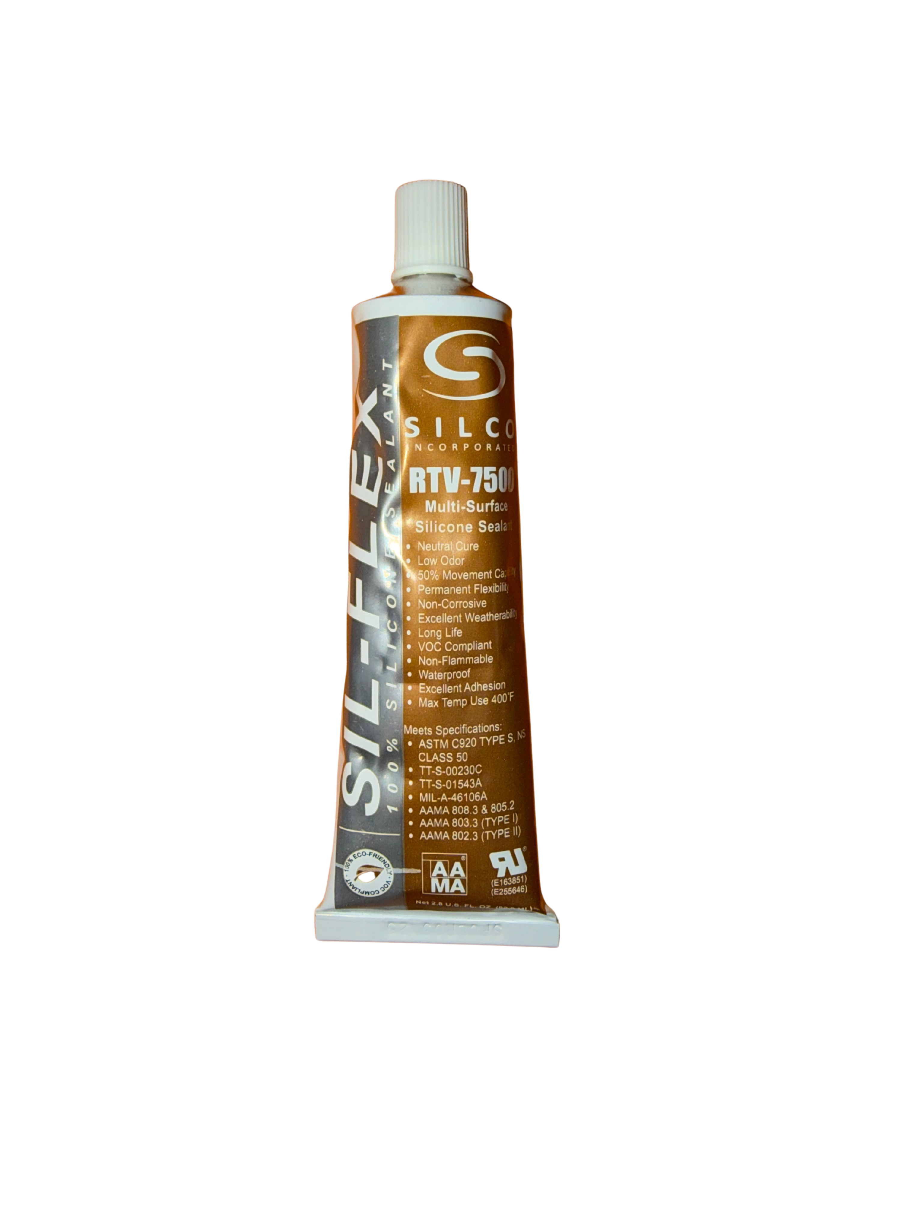 Sil-Flex 7500 Silicone Sealant (2.8 fl oz.) - SILCO – AllContractorsSupply